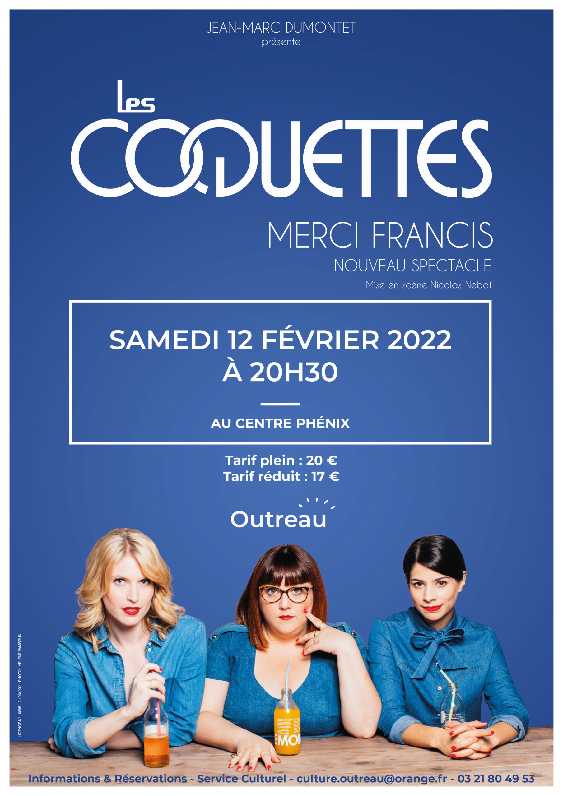 Spectacle : Les Coquettes – « Merci Francis ! » – Site de la ville d ...